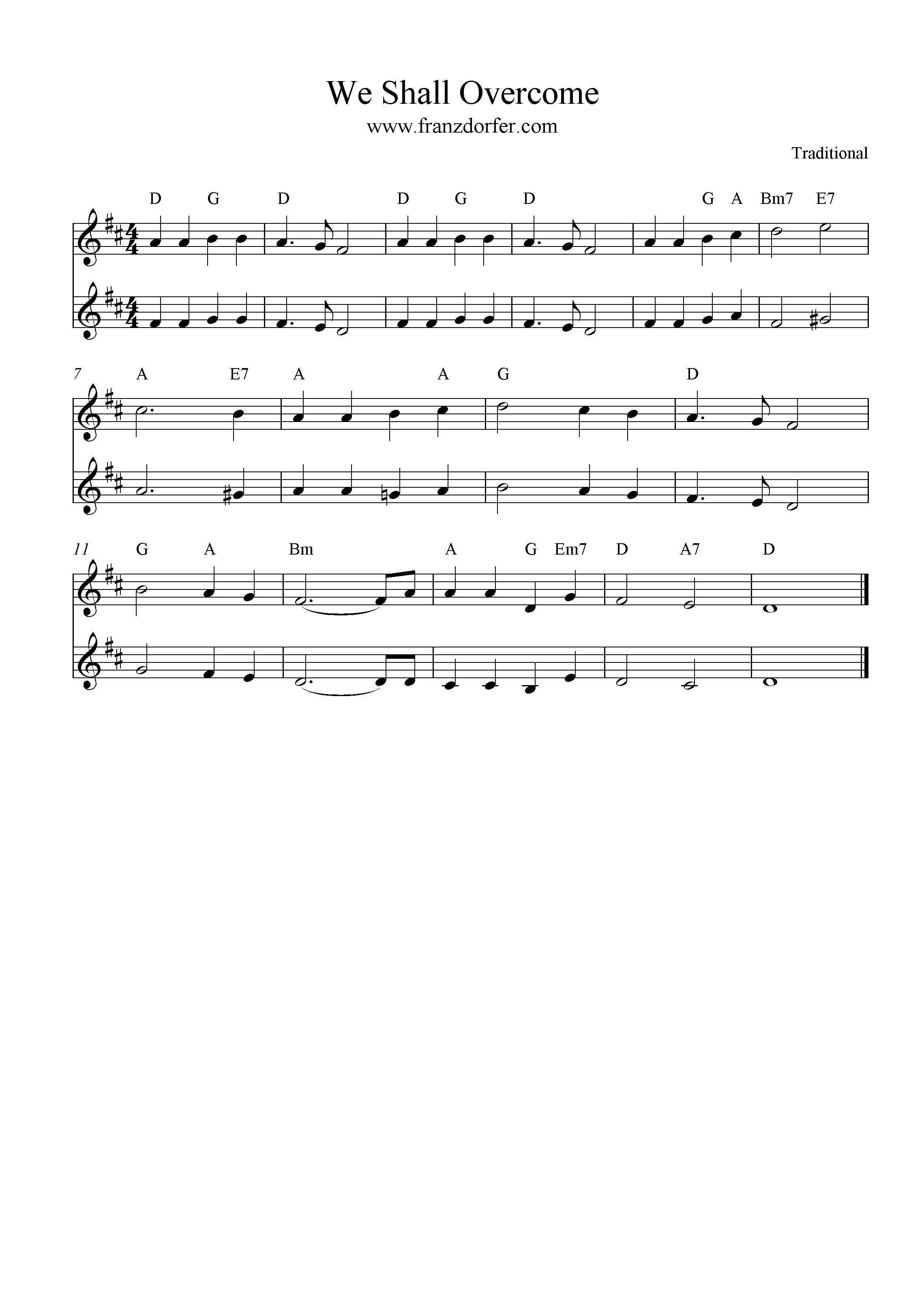 We Shall Overcome-kl