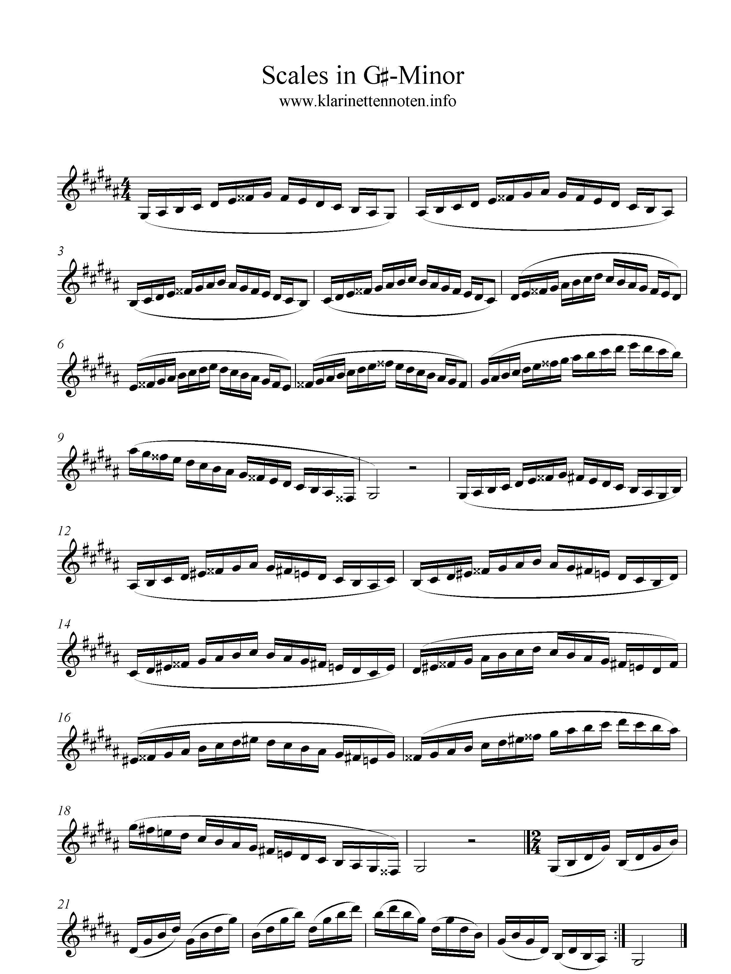 Scales in G#-Minor-L4
