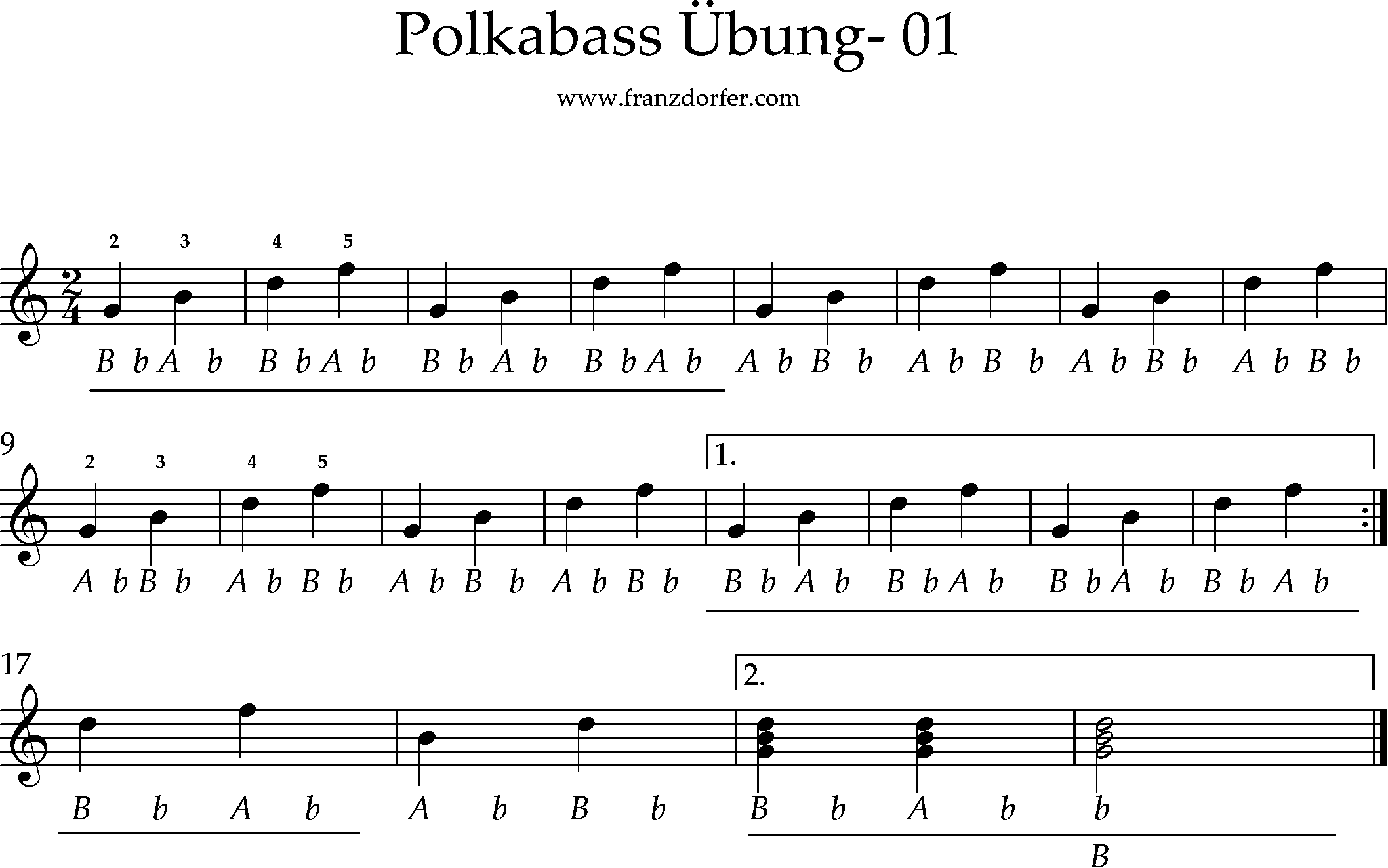 Polkabass - Übung-01