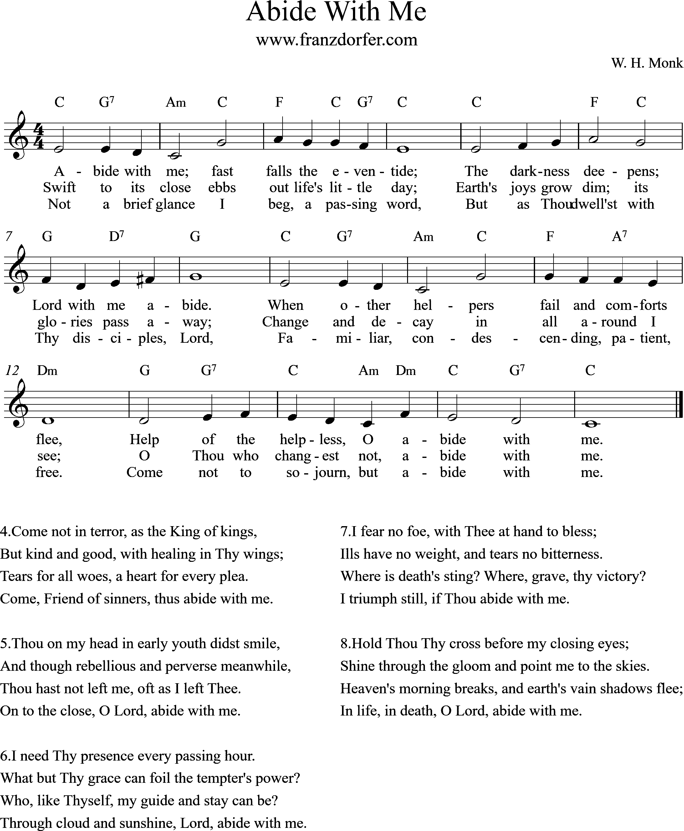 Abide With Me